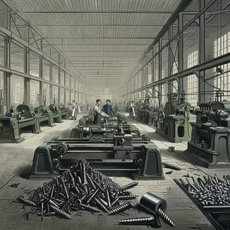 The development and history of screws: from the Industrial Revolution ...